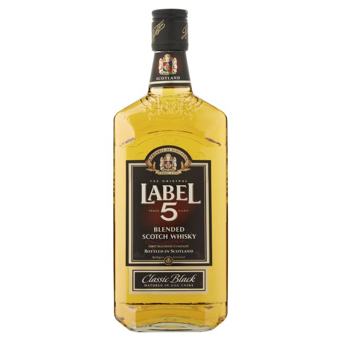 Label 5 Classic Black Scotch Whisky 70cl – Sarper Market
