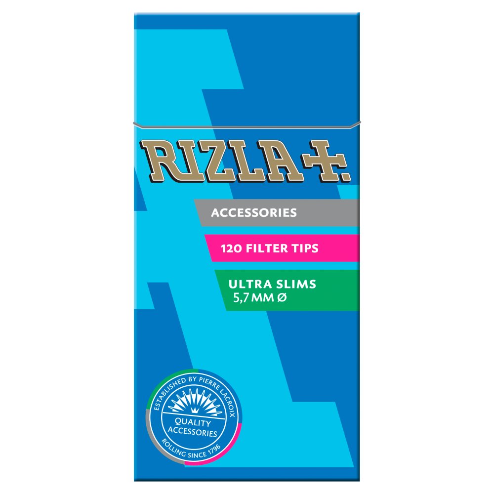 RIZLA FILTER TIPS SLIM LINE 120*20 5,7mm – Sarper Market