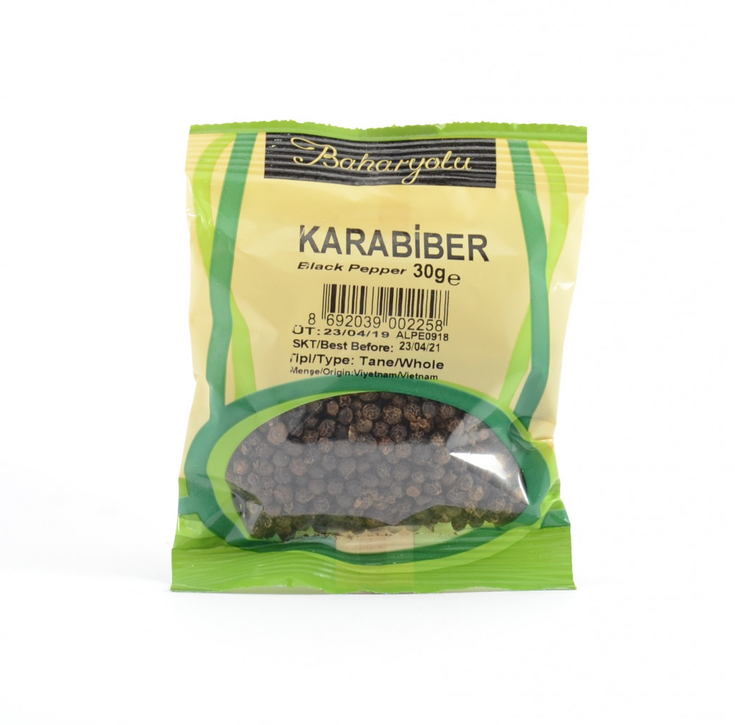 Baharyolu Karabiber 30 GR TANE – Sarper Market