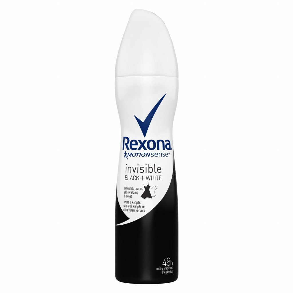 REXONA WOMEN İNVİSİBLE BLACK AND WHİTE 150 ML – Sarper Market