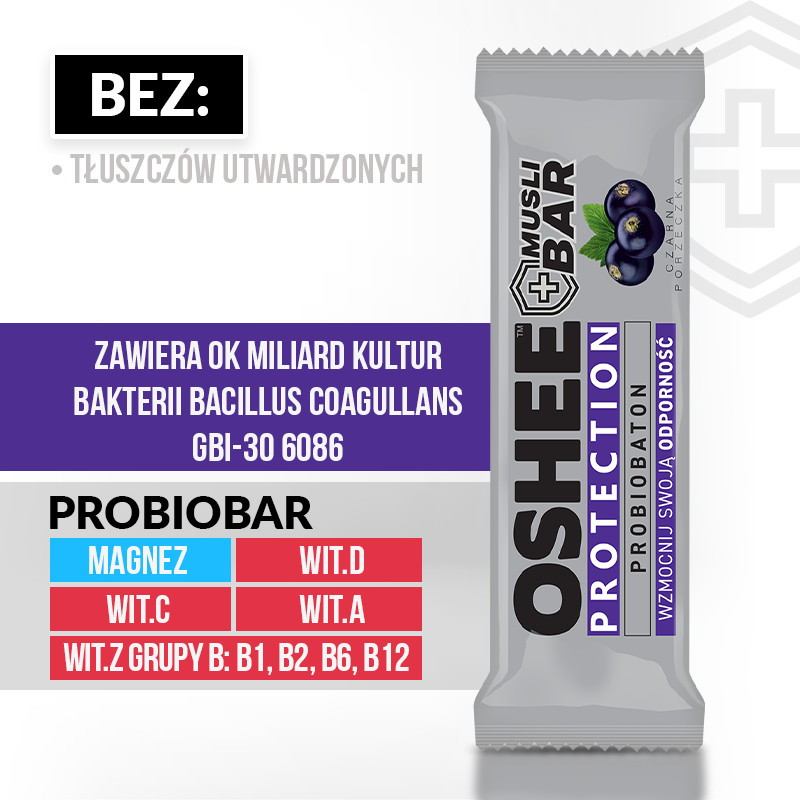 OSHEE PROTECTİON PROBİOBATON BAR 40 GR – Sarper Market