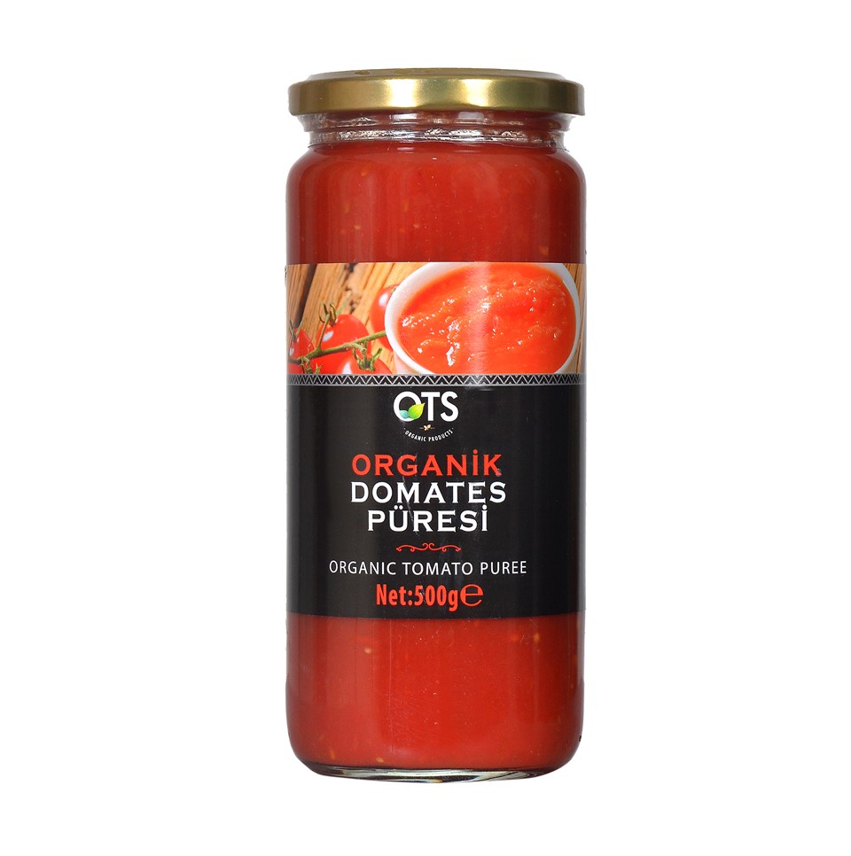 OTS ORGANİK DOMATES PÜRESİ 500 GR – Sarper Market