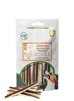ECO NATURAL PET CHİCKEN COD SANDWİCH BİTE 100 GR – Sarper Market