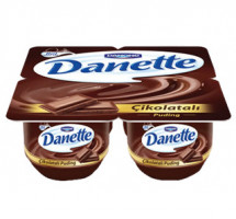 Danone Danette Çikolatalı Puding 4 X 100 Gr – Sarper Market