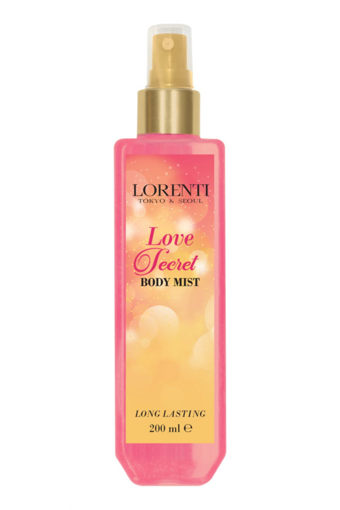 LORENTİ Vücut Spreyi Love Secret Body Mist 200ml – Sarper Market