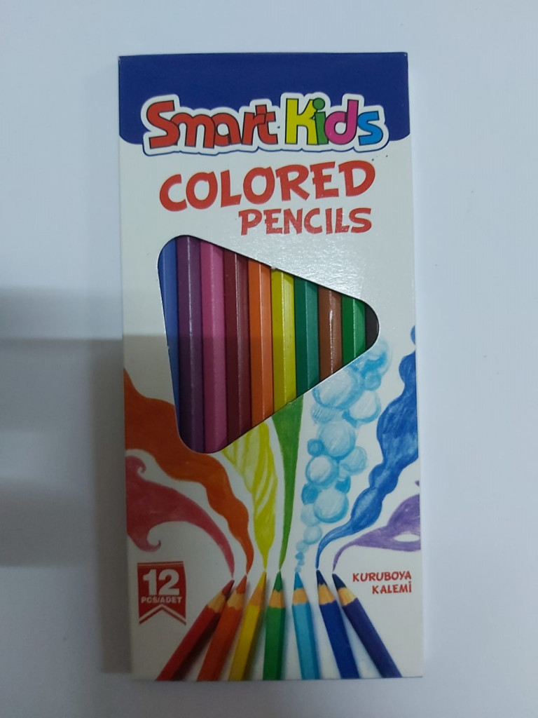 SMART KİDS KALEM BOYA 12’Lİ – Sarper Market