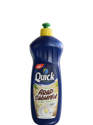Quick Bulaşık Deterjanı Arap Sabunlu Beyaz Sabun Kokulu 650 ml – Sarper ...