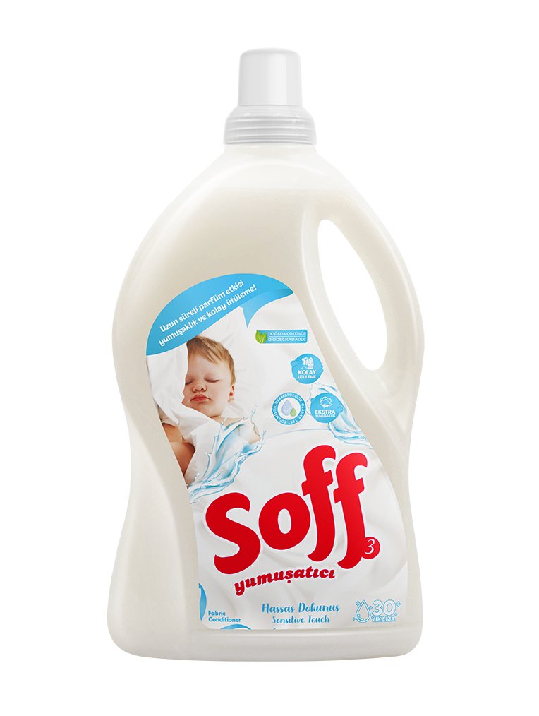 SOFF SOFTENER 3 L SENSITIVE TOUCH – Sarper Market