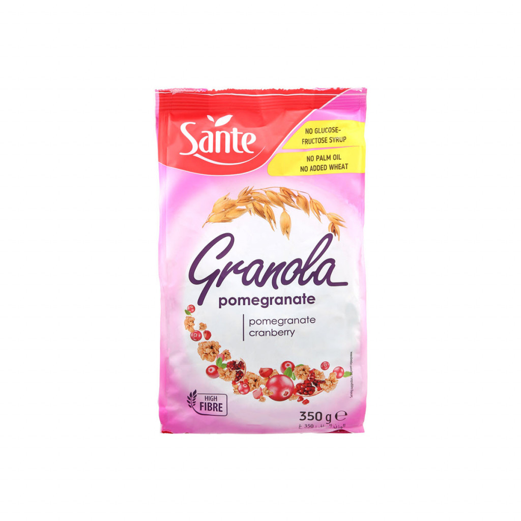 Sante Granola With Pomegranate Gevrek 350 Gr – Sarper Market