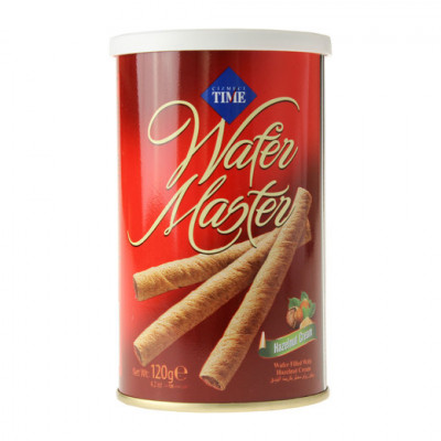 Time Wafer Master Rolls Fındık Kremalı Gofret 120 Gr – Sarper Market