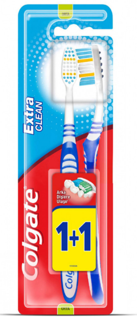 Colgate Diş Fırçası Extra Clean 1+1 Orta – Sarper Market