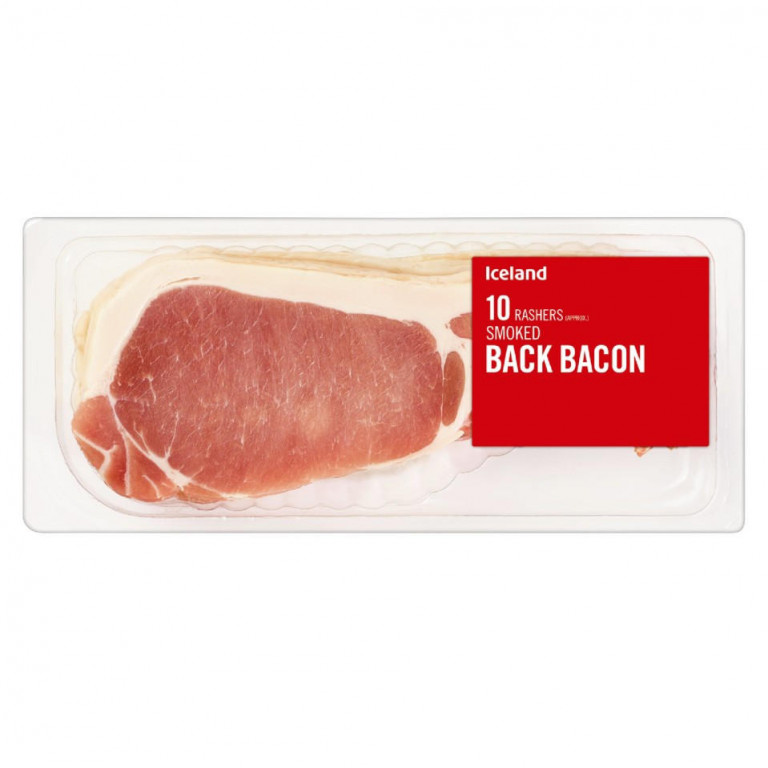 Iceland 10 Rashers (approx.) Smoked Back Bacon 400g – Sarper Market