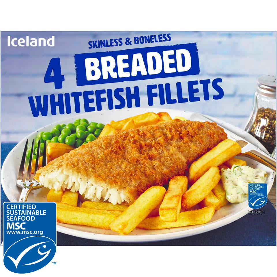 Iceland 4pk Breaded W.Fısh 400gr – Sarper Market